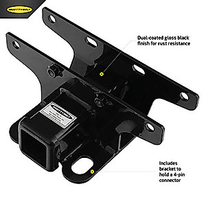 Smittybilt JH46 Trailer Receiver Hitch for 2018+ Jeep Wrangler JL