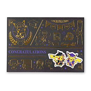 Pokémon Center: Graduation Pikachu 2023 Pokémon Pins & Greeting Card