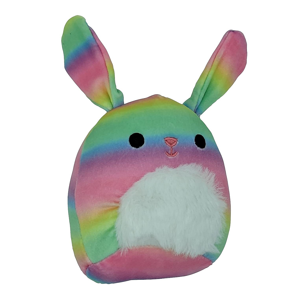 Squishmallows Official Kellytoy Plush Squishy Soft 5" Easter Squad - Danya The Rainbow Bunny