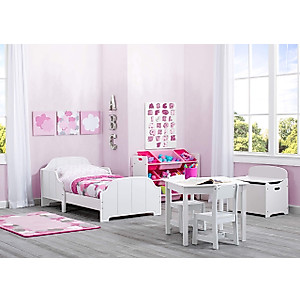 Delta Children MySize Kids Wood Table and Chair Set (2 Chairs Included) - Ideal for Arts & Crafts, Snack Time, Homeschooling, Homework & More - Greenguard Gold Certified, Mint