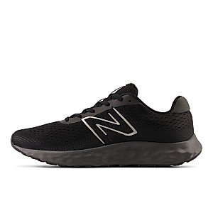 New Balance Men's 520 V8 Running Shoe, Black/Black, 10.5 Wide