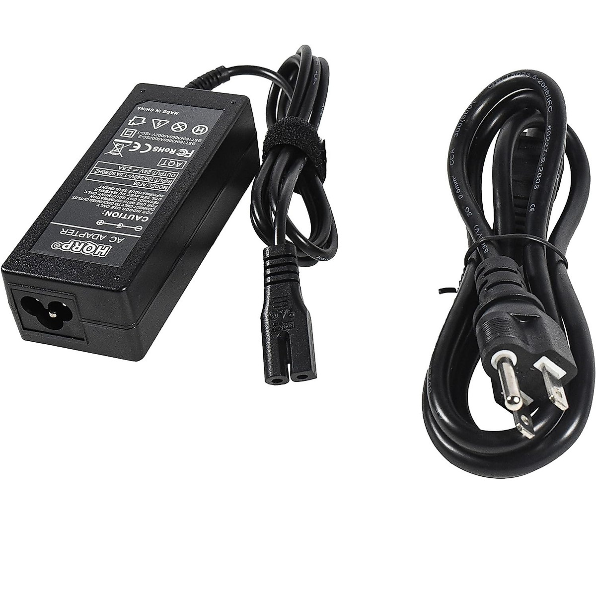 HQRP AC Adapter Compatible with UComfy YH-3318G Legs Beautician Foot, Calf Massager Power Supply Cord Adaptor