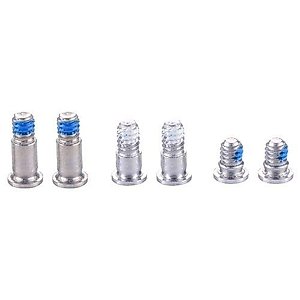 ComponentWarehouse for MacBook A1708 Bottom Base Case Silver/Grey Screw Set/Pentalobe Screwdriver (Silver A1708 Bottom Screws)