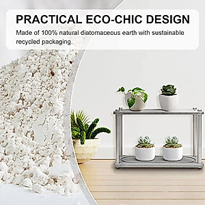 Home Sink Caddy, 2-Tier Instant Dry Sink Organizer, Fast Drying Stone Sink Tray For Kitchen Sink, Diatomaceous Pedastal Stand Riser With Stainless Steel Feet Protection for Modern Home (Grey)