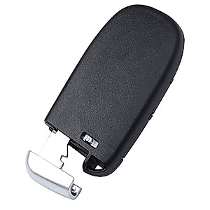 Keymall Smart Car Key Fob Keyless Entry Remote Replacement 5 Buttons for Chrysler 200 300 for Dodge Charger Challenger 2019 2020 2021 4A Chip (M3M-40821302 68155687 AB)