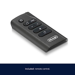 De'Longhi Pinguino Portable Air Conditioner, Dark Gray - For Rooms Up to 500 sq. ft. - Cooling, Dehumidifying & Fan Modes - Easy to Use - Washable Filter Included