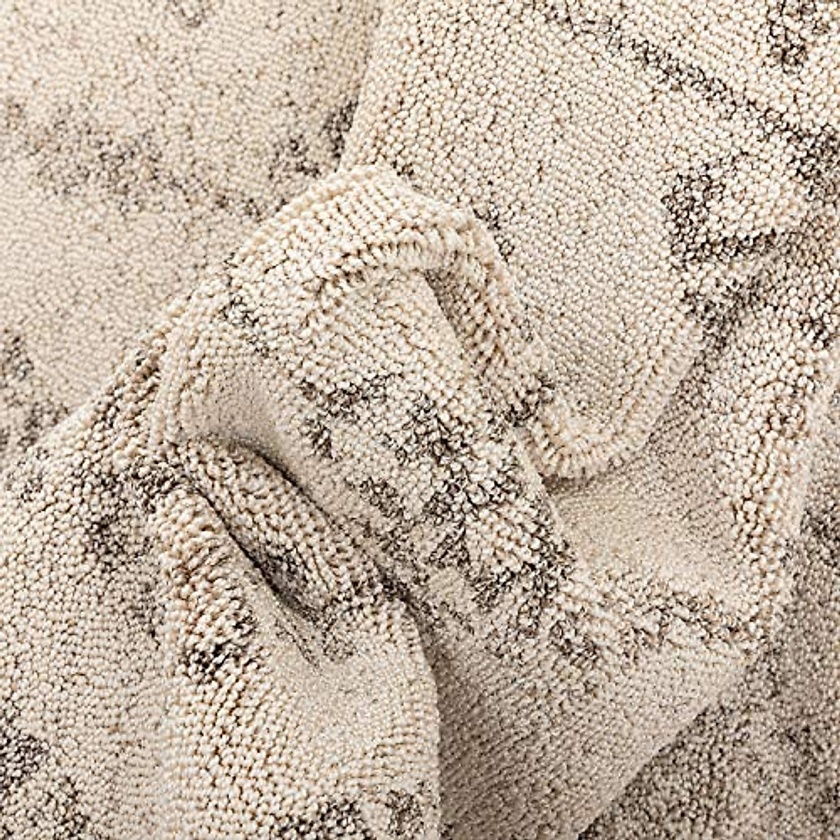 Well Woven Loop-De-Loop Concetta Moroccan Trellis Beige Kilim-Style 3'11" x 5'10" Area Rug