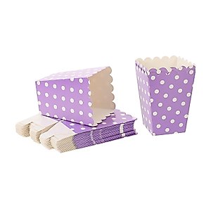 Totority Popcorn Paper Cups - 24pcs Party Popcorn Cups Popcorn Holder Popcorn Containers Collapsible Container Popcorn
