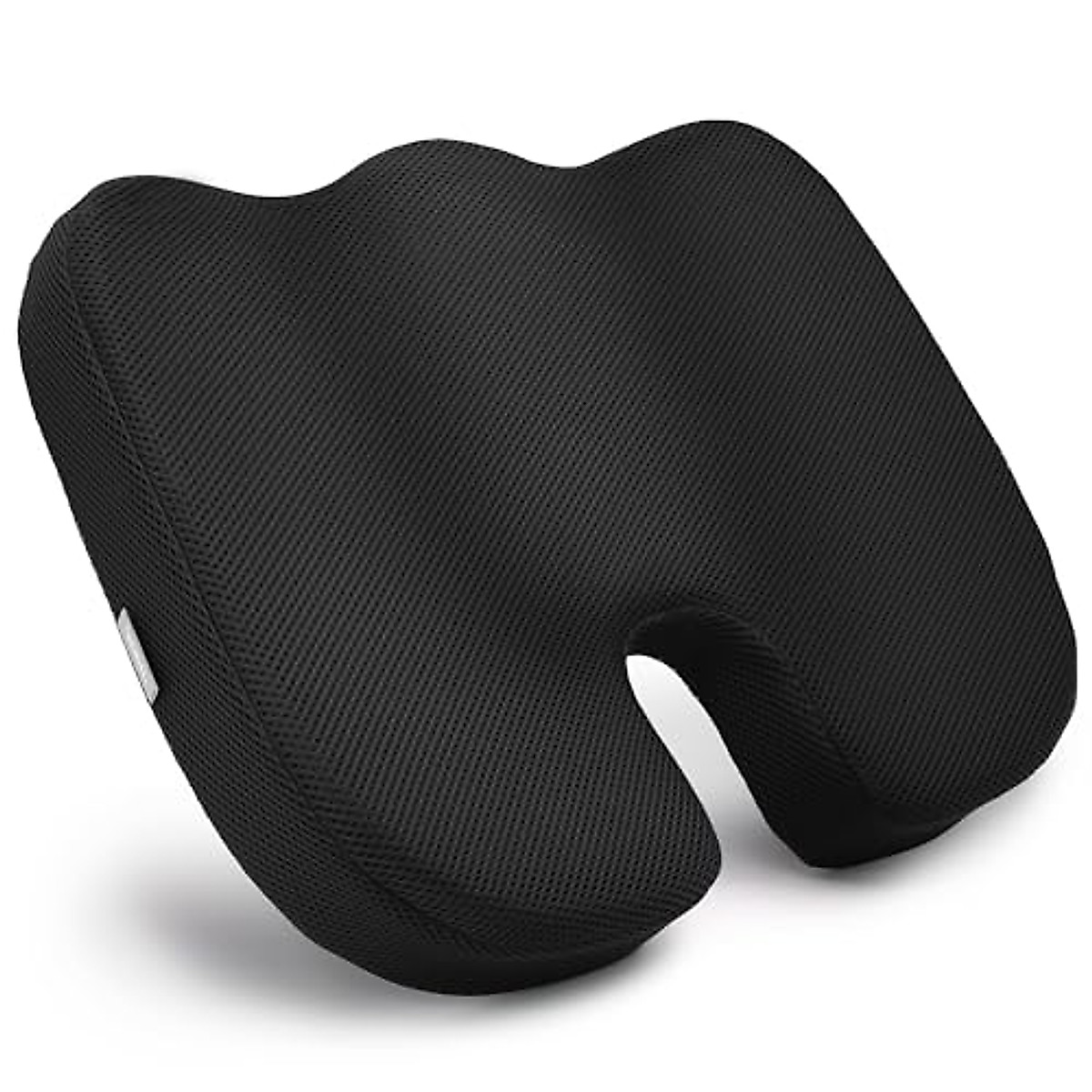 DMI Memory Foam Seat Support Cushion | Coccyx, Sciatica, & Tailbone Pain Relief | Multi-Use Ergonomic Seat Cushion for Office Chair for Driving & Home | Breathable