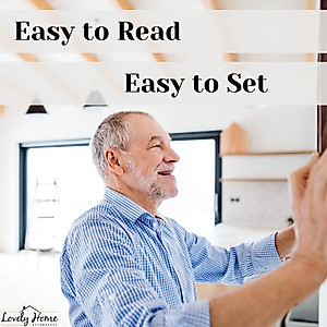 Pendulum Wall Clock Battery Operated - Large Hanging Grandfather Wall Clock with Pendulum - Quiet Wood Pendulum Clock - Wooden Wall Clock for Living Room Decor, Office & Home Décor Gift 27x11