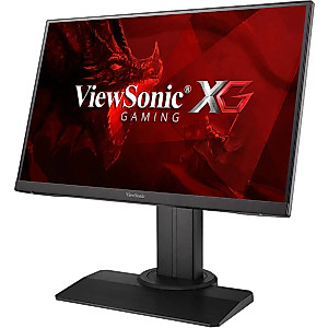 ViewSonic OMNI XG2705 27 Inch 1080p 1ms 144Hz IPS Gaming Monitor with FreeSync Premium, Eye Care, Advanced Ergonomics, HDMI and DP for Esports