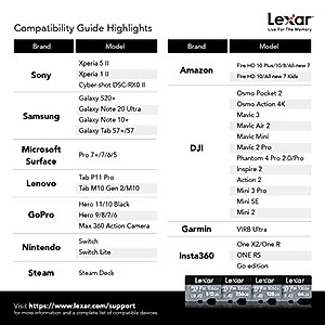 Lexar Professional 1066x 256GB microSDXC UHS-I Card w/ SD Adapter, C10, U3, V30, A2, Full HD, 4K UHD, Up to 160MB/s Read, for Action Cameras, Drones, High-End Smartphones, Tablets (LMS1066256G-BNANU)