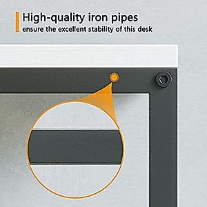 CubiCubi L Shaped Desk with Hutch, 66" Corner Computer Desk with Drawer,Home Office Gaming Table Workstation with Storage Bookshelf, White