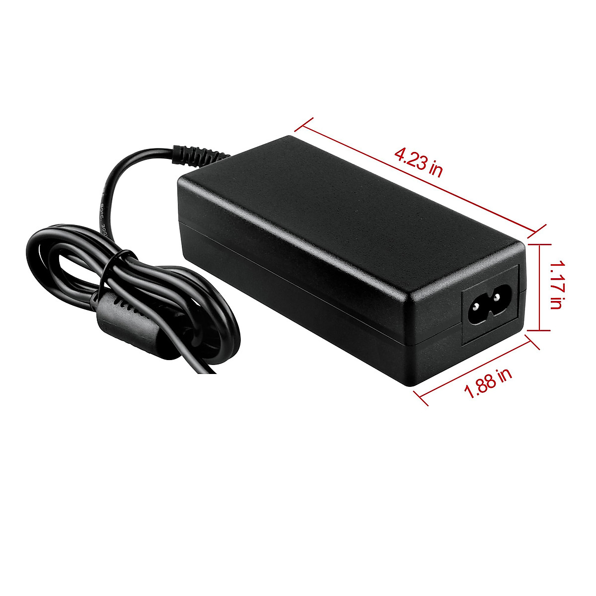 PK Power AC Adapter Charger for LG 34WL500-B 34" 21:9 UltraWide 1080p Full HD IPS Monitor