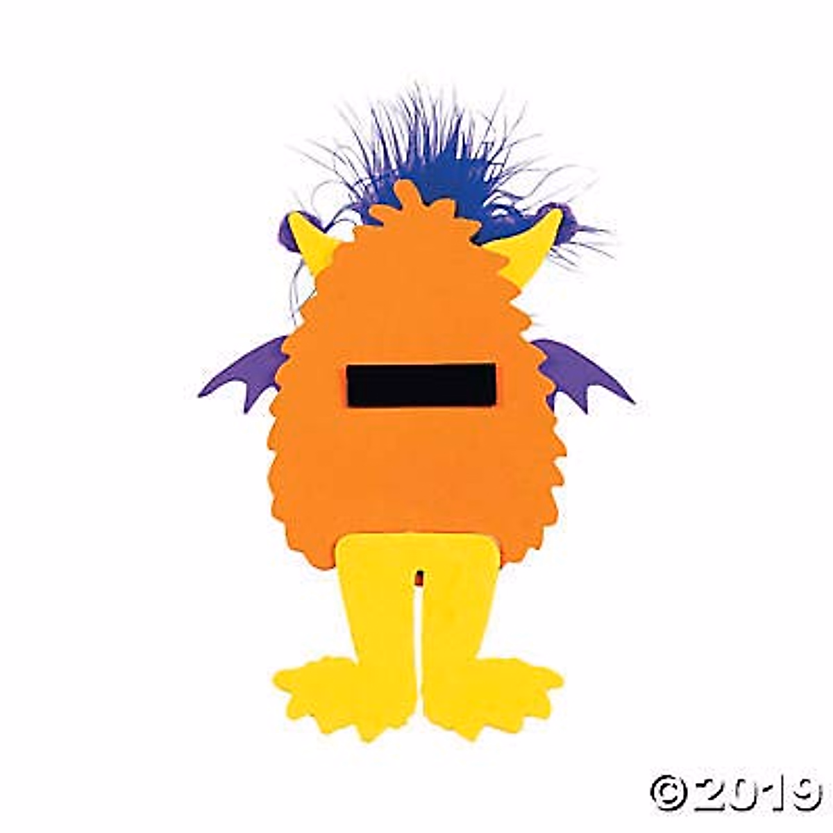 Foam Silly Monsters Magnet Craft Kit - Crafts for Kids and Fun Home Activities