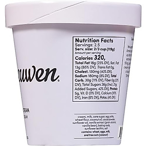 Van Leeuwen Premium Cookies & Cream French Ice Cream, 14 oz (Frozen)