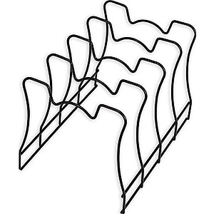 SimpleHouseware Kitchen Pot Lid Rack Holder Organizer, Bronze