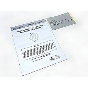 BRANDMAN GRILLS SINCE 1987 Rustler2-6 Burner NG Conversion kit