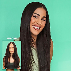 GLOSS.ME Moisturizing Shampoo and Conditioner for Dry Hair by DESIGNME | Hemp & Argan Oil Shampoo with Straight/Curly Hair Conditioner | Hydrating Shampoo & Conditioner for Colored Hair, 10 Fl Oz Each