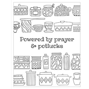 Color & Grace: Faith, Family & Firepits: A Coloring Book of Fellowship in Christ