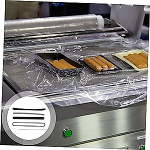 PAMINGONO 1 Set Sealer Sealing Strips Heat Sealer Parts Sealer Heat Strips Iron Vacuum Sealer Replacement Strip Black Sponge