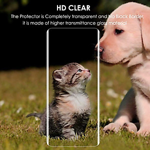 Akcoo [3 Pack] For OnePlus 10 Pro Screen Protector, Full Screen UV Liquid Adhesive Tempered Glass for OnePlus 10 Pro 5G