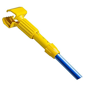 M2 Professional 60" Jaws Style Metal Wet Mop Handle - Blue (Case of 12)