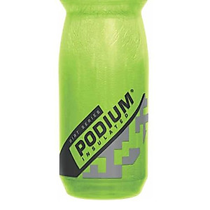 CamelBak Podium Dirt Series Chill Insulated Mountain Bike Water Bottle 21oz, Lime