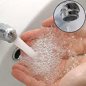 ESPETIO Faucet Aerator Removal Tool 10 in 1 Alloy Universal Metal Aerator Key Wrench Tool for Bathroom or Kitchen, Built-in Faucet Cache Aerators and Male Threads Aerators with Flat Groove