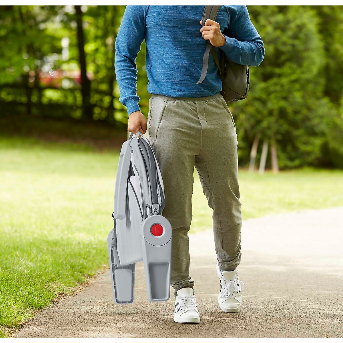 Fisher-Price Portable Baby Bassinet and Travel Play Area with 2 Toys, Indoor or Outdoor Use, On-The-Go Baby Dome, Whimsical Forest, HMV24