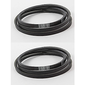 Husqvarna 2 Pack 510201501 Pump Belt Fits LZ5225 LZ5227 LZ6127 LZ6130 LZ7230