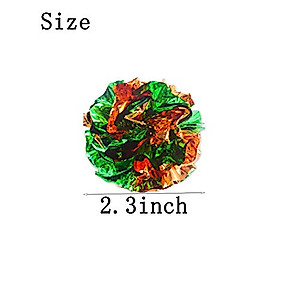 16 Pack Mylar Crinkle Balls for Cats, Crinkle Balls Cat Toys