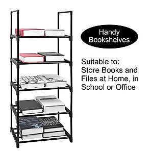 XIHAMA Shoe Rack 5 Tiers Sturdy Metal Shoe Organizer for Entryway, 10-12 Pairs Shoe and Boots Sturdy Organizer Storage Shelf Multifunctional Space Saving Shelf Organizer for Home Storage