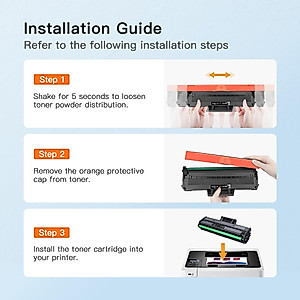 E-Z Ink (TM) Compatible Toner Cartridge Replacement for Dell YK1PM 1160 331-7335 HF44N HF442 to use with B1160 B1160w B1163w B1165nfw Mono Laser Printers (Black, 2 Pack)