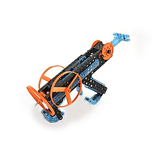 HEXBUG VEX Robotics Z-360 - Ripcord Disc Launcher - DIY Top Launcher Kit - STEM Toy for Kids