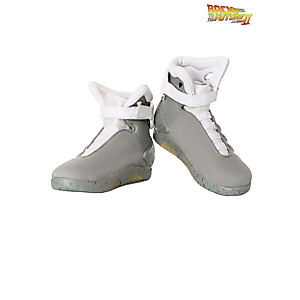 Fun Costumes Back to The Future 2 Adult Light Up Shoes Universal Studios Officially Licensed Size 10 Grey