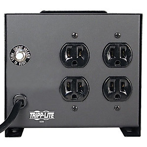 Tripp Lite IS500 Isolation Transformer 500W Surge 120V 4 Outlet 6 feet Cord TAA GSA
