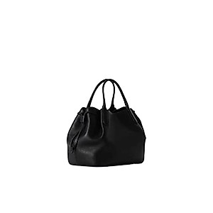 Kate Spade Dumpling Large Satchel Shoulder Hobo Bag Tote Leather In Gold Black