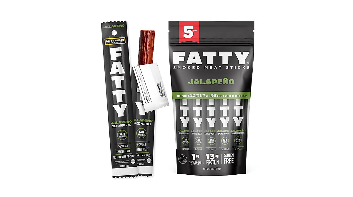 FATTY Meat Sticks - High Protein & Low Carb Snacks
