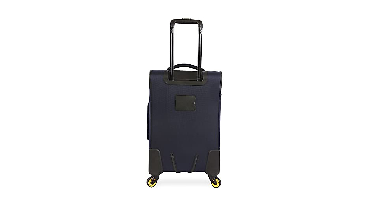 Shop Nautica Pathfinder 2-Piece Luggage Set - Navy/Yellow