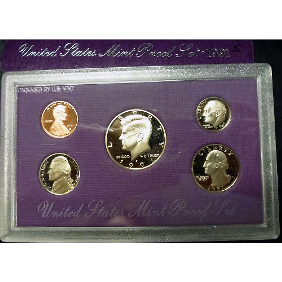 1991 S Proof Set Various US Mint Original Mint Pkg