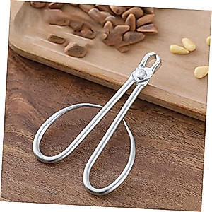 Multitools 2pcs Pine Nut Clip Mini Tools Multipurpose Tool Mini Multi Tool Chestnut Peeler Daily Nut Opener Portable Nut Opener Nut Accessories Daily Nuts Seafood