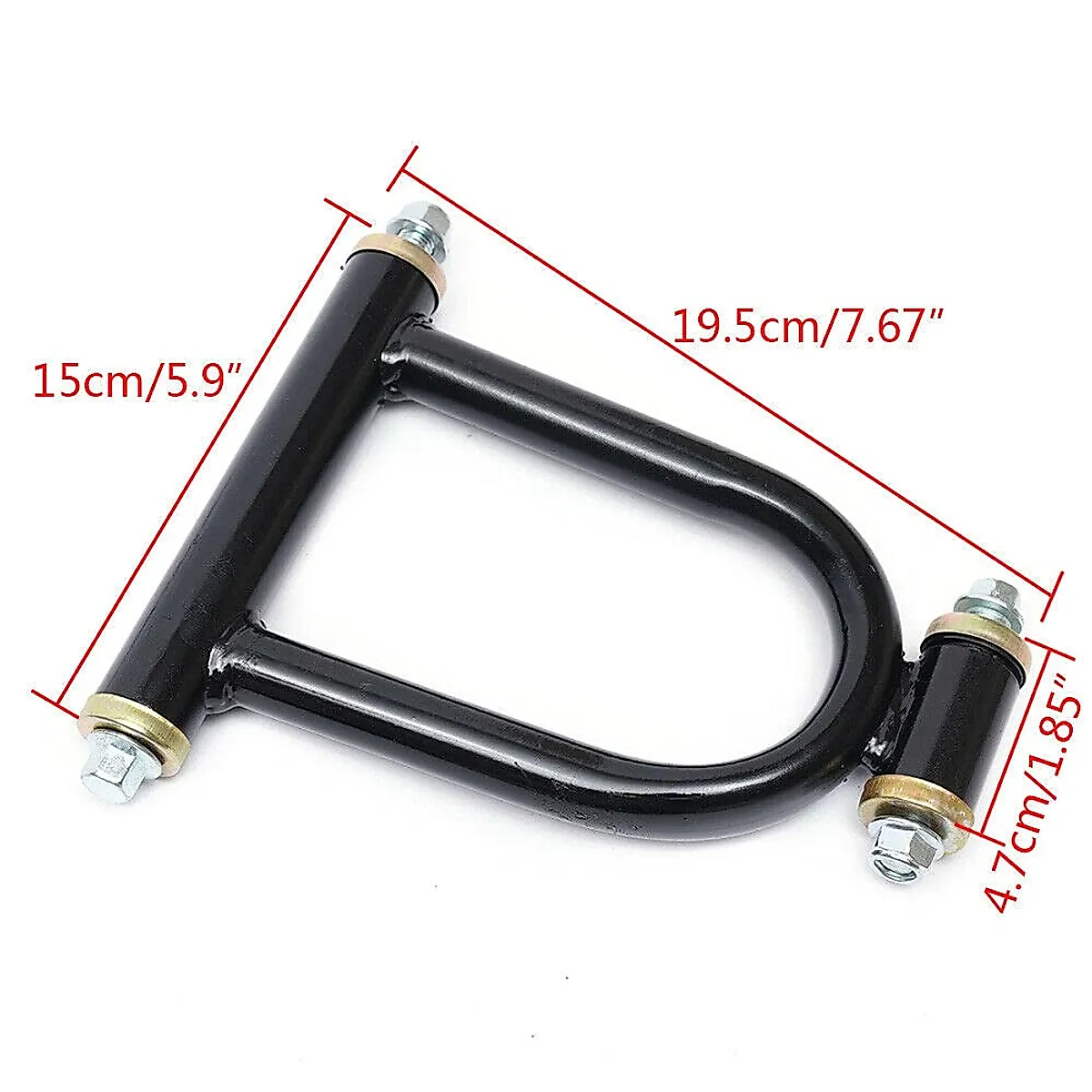 1 Set Front Suspension Swing Arm Assembly Upper/Lower Swingarm Front Suspension Arm Assembly for Quad Bike Buggy Go Kart