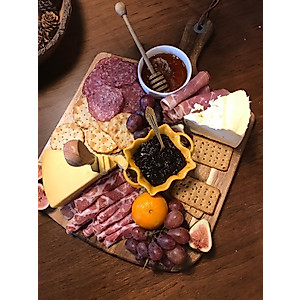 4pcs Cheese Knives Set - Butter Knife,Cheese Knife,Cheese Slicer,Cheese Fork, Stainless Steel Cheese Knife Set for Charcuterie Board and Accessories