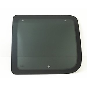 Privacy Movable Passenger Right Side Front Hinged Body Side Door Window Door Glass Compatible with Ford Econoline 1992-2016 Models