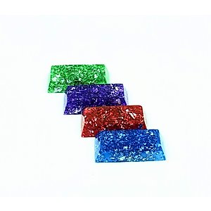Handmade 2.25u Enter Keycap Thick Resin Translucidus Backlit Key Cap OEM Profile for Cherry MX Gaming Mechanical Keyboard (Blue)