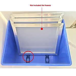 TIANIUSEEN Screen Printing Kit Silk Printing Press Equipment Material for T-Shirt DIY Type 1