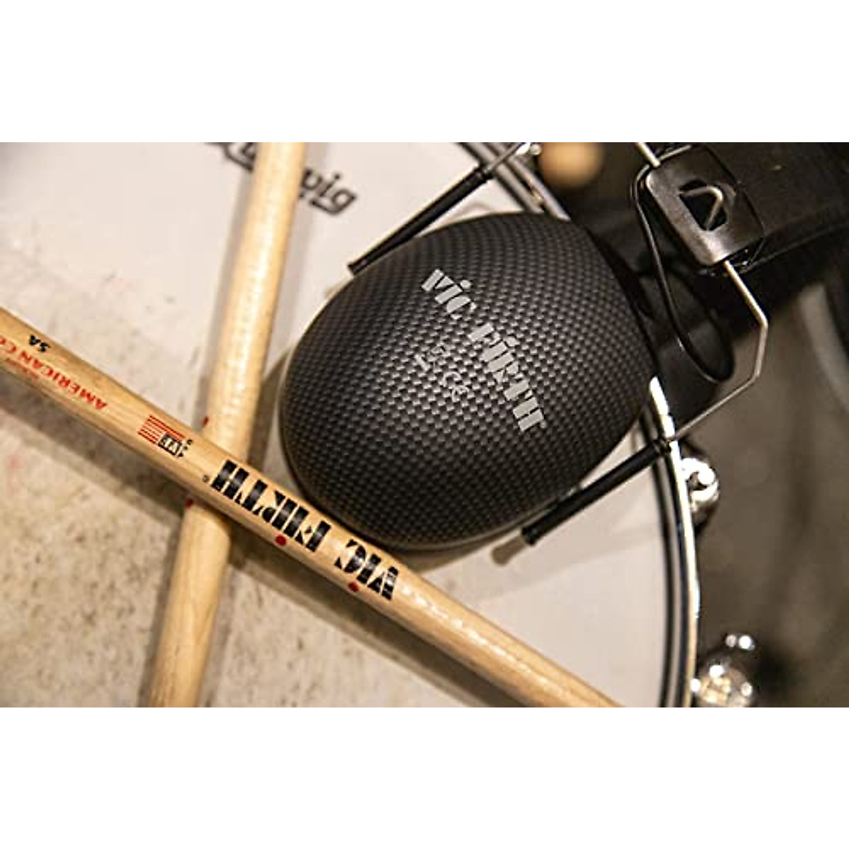 Vic Firth Stereo Isolation Headphones V2,Black