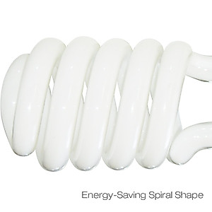 LimoStudio 2 Packs of Photography Fluorescent Full Spectrum Bulb, 105 Watt, 6500 Kelvin Daylight Neutral Tone, Energy Saving CFL Bulb, Photo Video Studio, LMS121