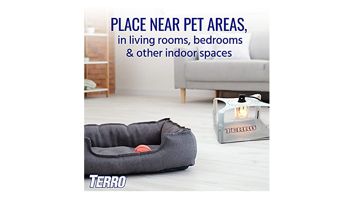 TERRO T230 Indoor Electric Flea Trap - Easy Flea Control